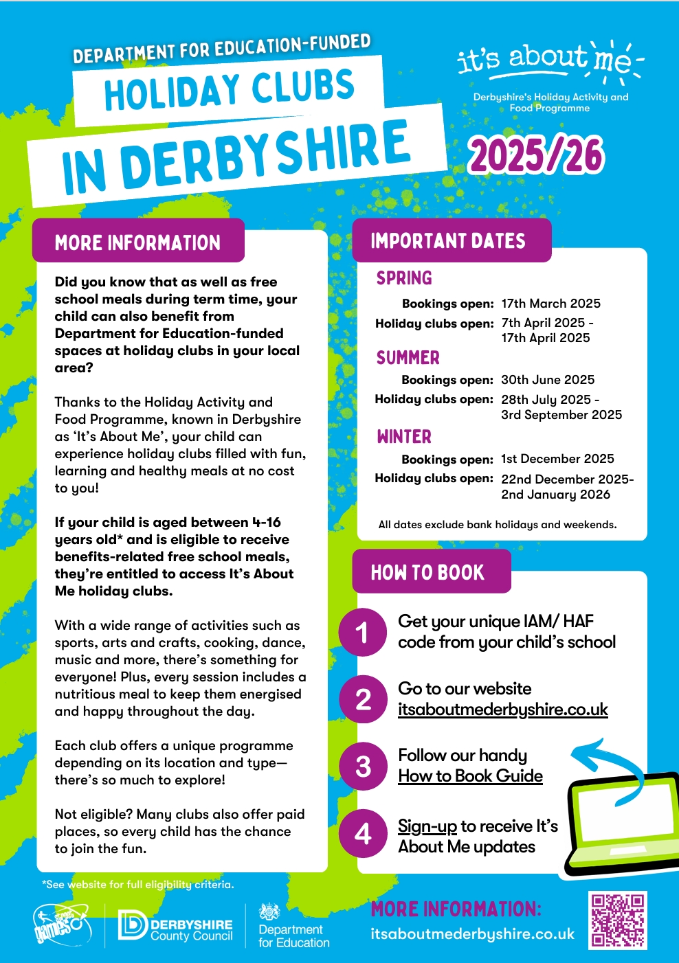 Holiday Activities and Food Programme 2025 – Little Eaton Parish Council